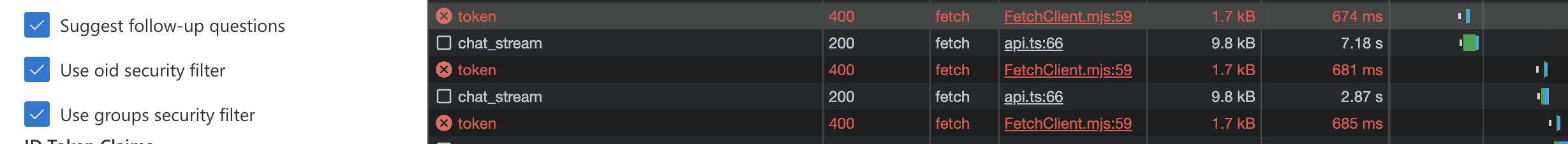 Token Errors when using oid and group id check enabled · Issue #777 · Azure-Samples/azure-search ...