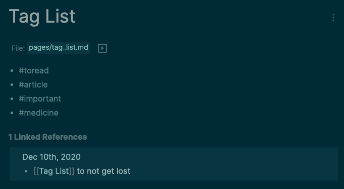 Linked References incorrectly displays parent - child relationship · Issue #879 · logseq/logseq ...