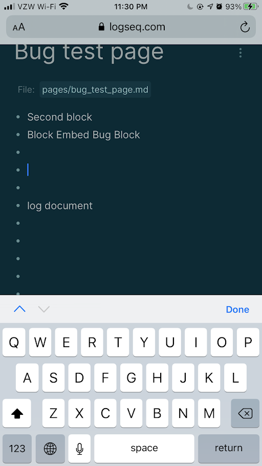Mobile toolbar hidden under keyboard · Issue #377 · logseq/logseq · GitHub