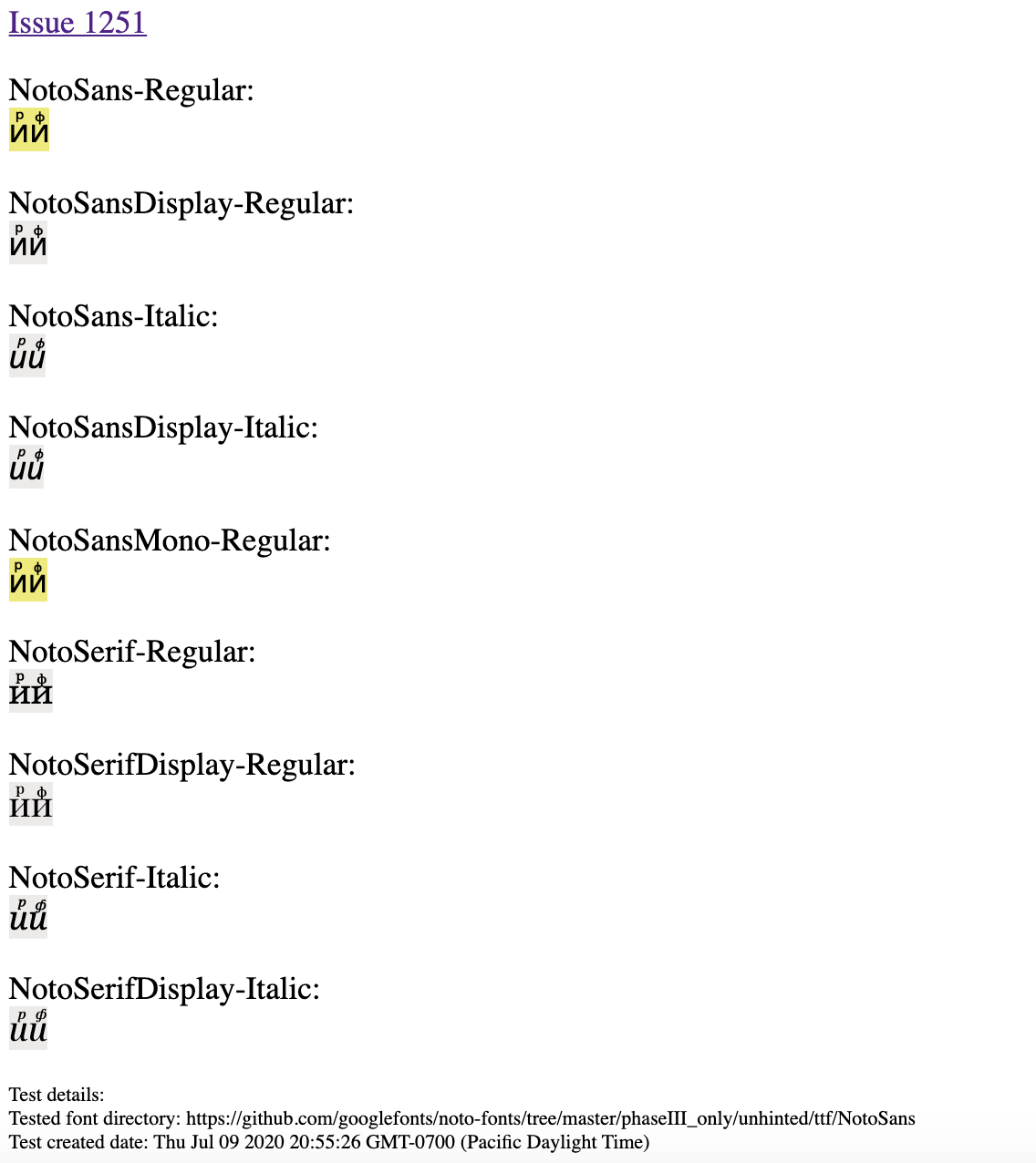Poor size and positioning of U+A69E COMBINING CYRILLIC LETTER EF ...