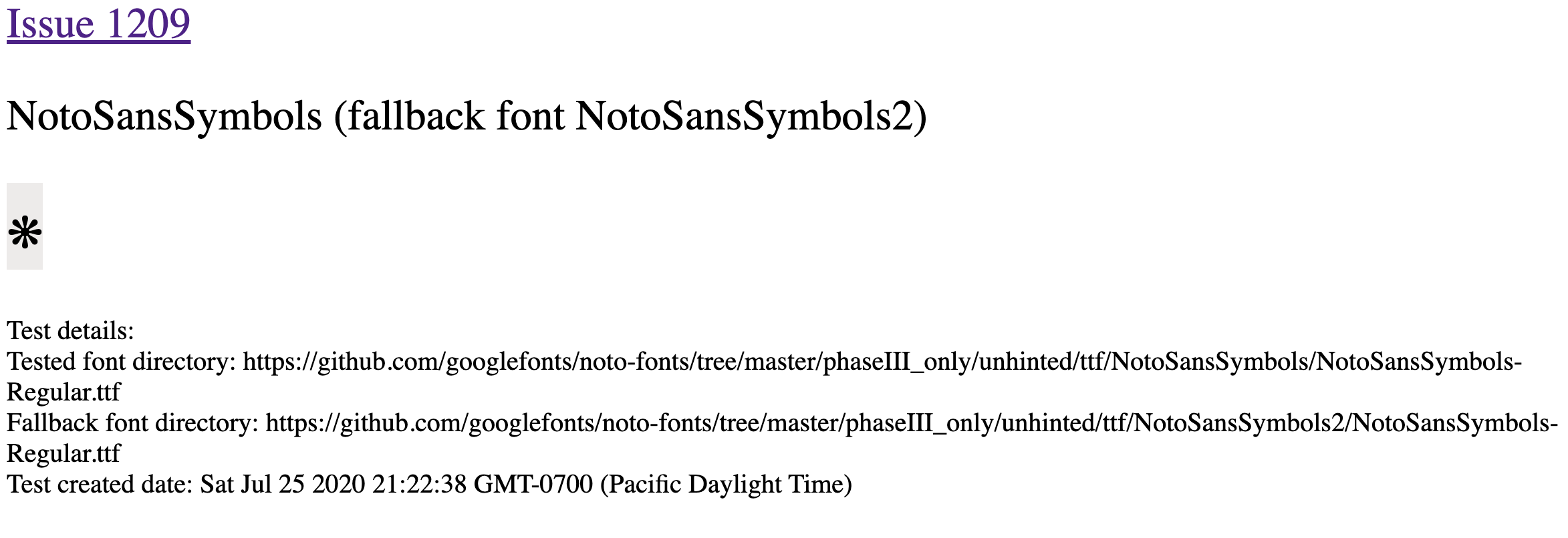 Wrong glyph for U+274B HEAVY EIGHT TEARDROP-SPOKED PROPELLER ASTERISK · Issue #56 · notofonts ...