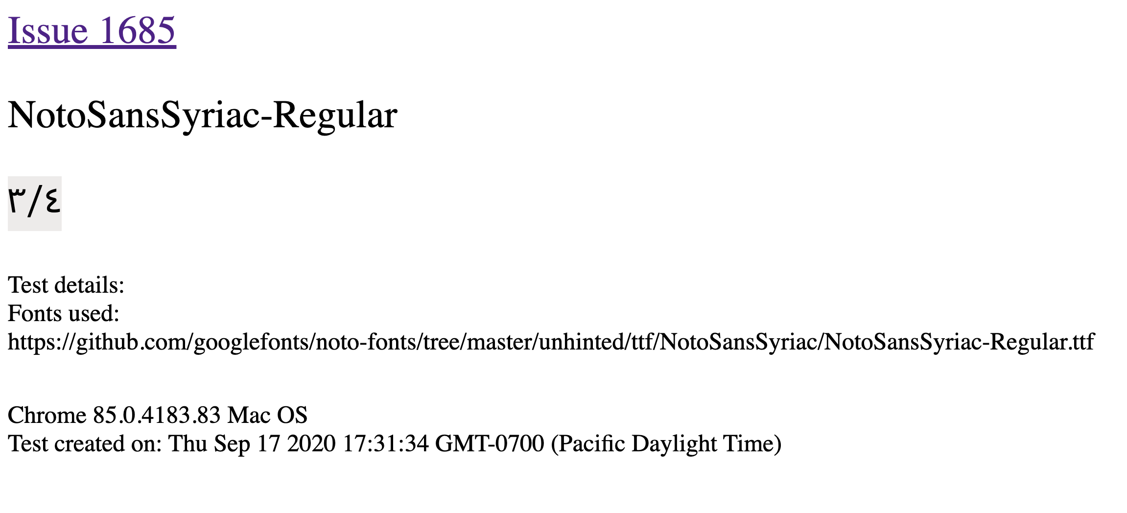 U+2044 FRACTION SLASH in Noto Sans Syriac · Issue #9 · notofonts/syriac ...