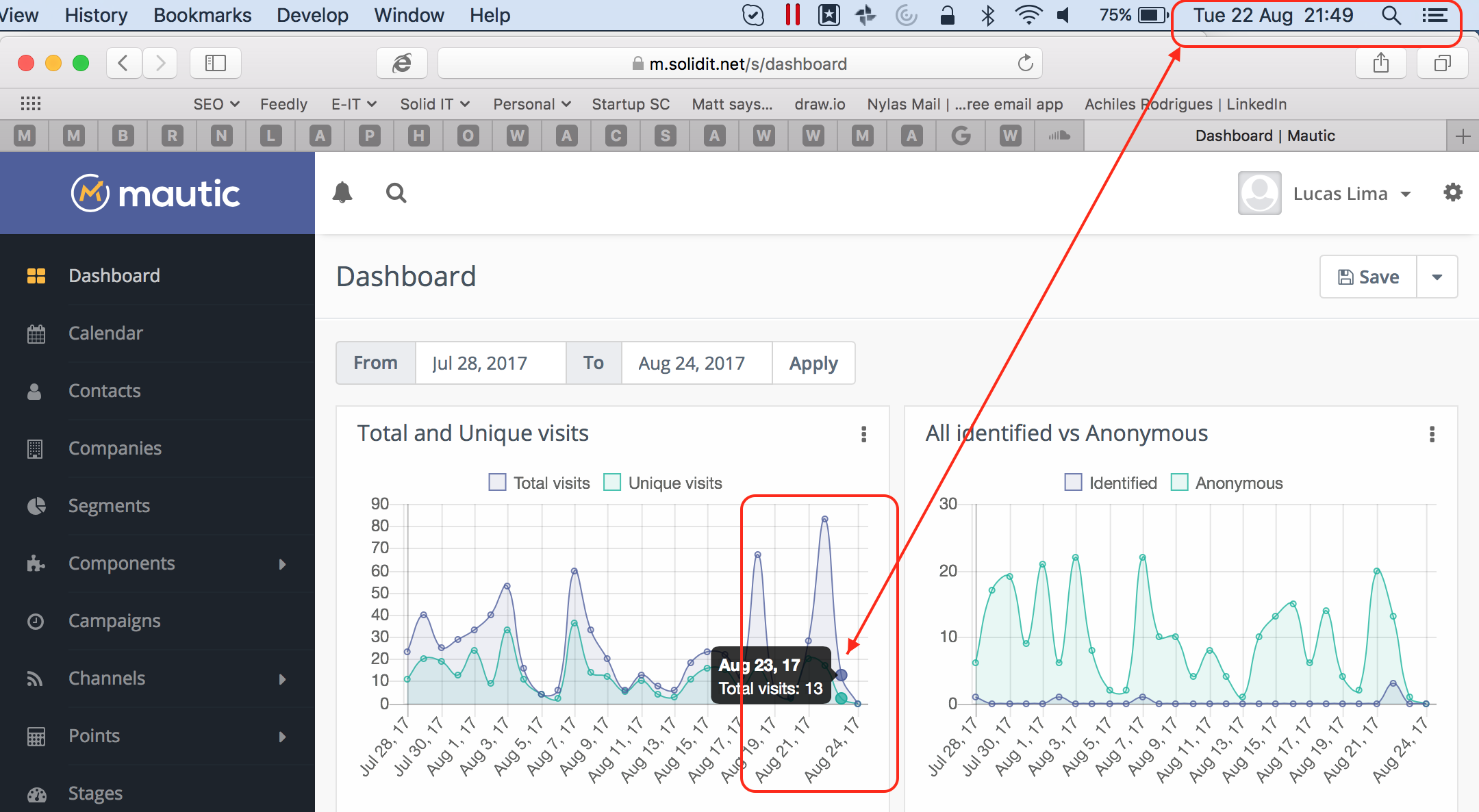 Mautic is recording contacts in future date/time · Issue #4709 · mautic/mautic · GitHub