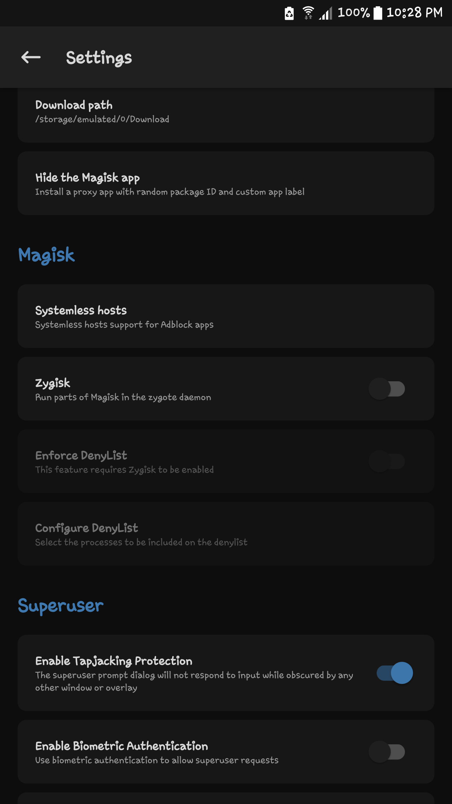 magisk crash or just closed when ever i click on deny list. · Issue #5051 · topjohnwu/Magisk ...
