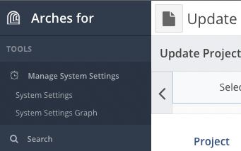 Project title cut off in left side bar · Issue #963 · archesproject/arches-for-science · GitHub