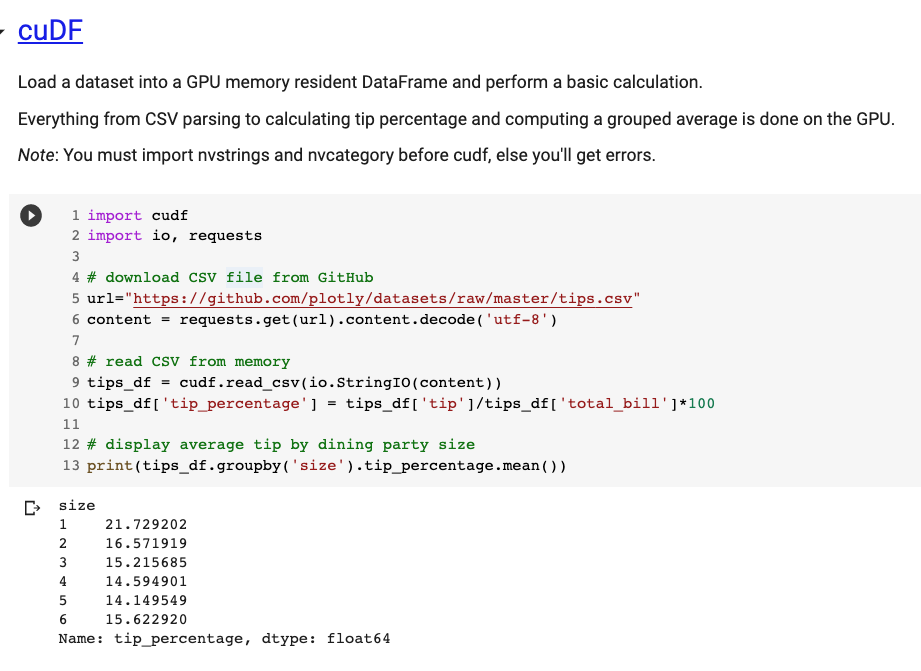 Google Colab demo notebook not working · Issue #36 · rapidsai-community/rapidsai-csp-utils · GitHub