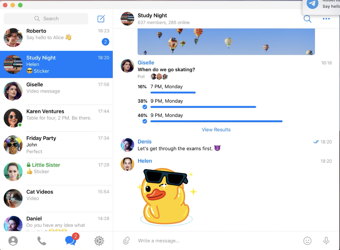 Need to switch layout in settings · Issue #7434 · telegramdesktop ...