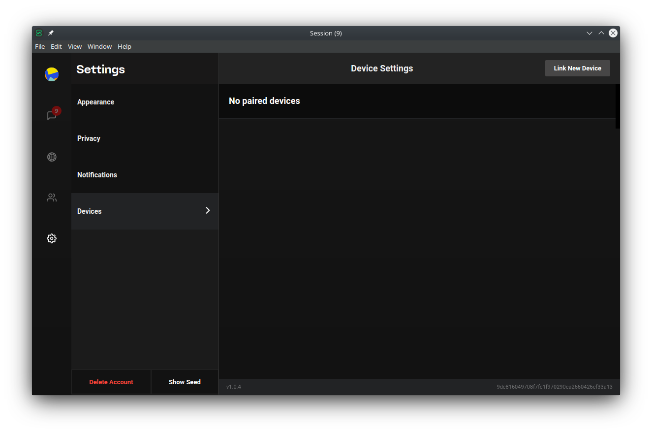 Can't link Android device (secondary) to Linux (primary) · Issue #738 · session-foundation ...