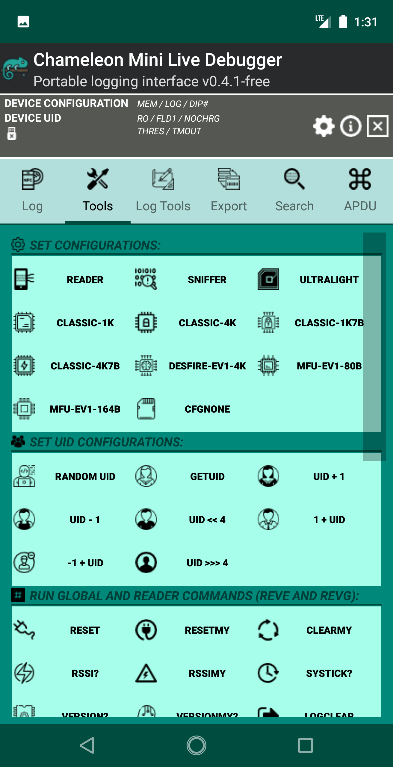 RevE Boards Now Supported by ChameleonMiniLiveDebugger App · Issue #37 · iceman1001 ...