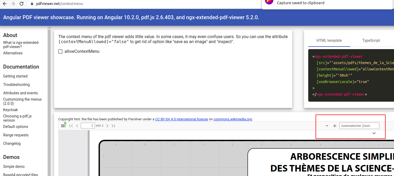 Zoom dropdown toolbar style broken · Issue #525 · stephanrauh/ngx-extended-pdf-viewer · GitHub