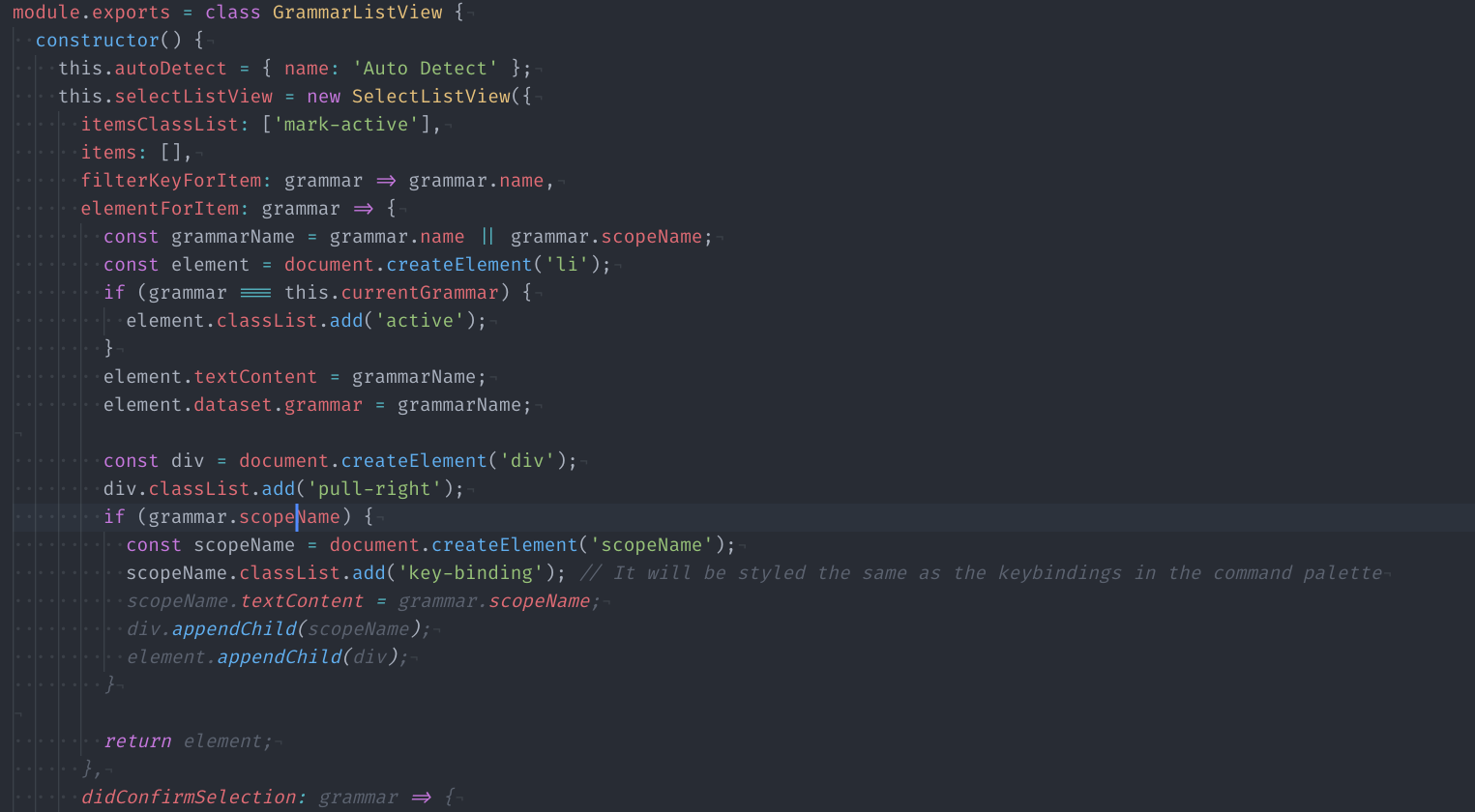 [nightly] Comment highlighting is leaking · Issue #19582 · atom/atom · GitHub