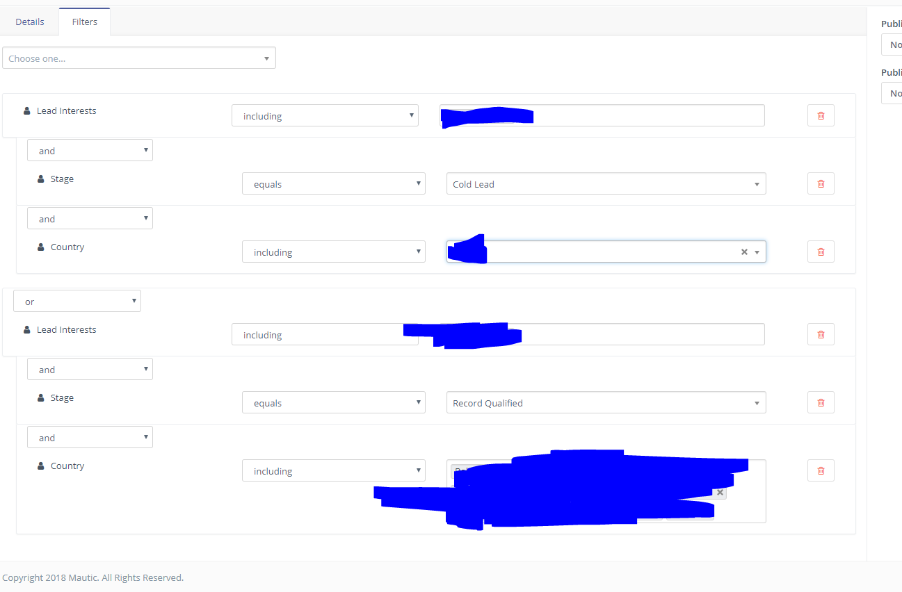 500 Server Error When Trying To Edit The Segment With A Country Field · Issue 5905 · Mautic
