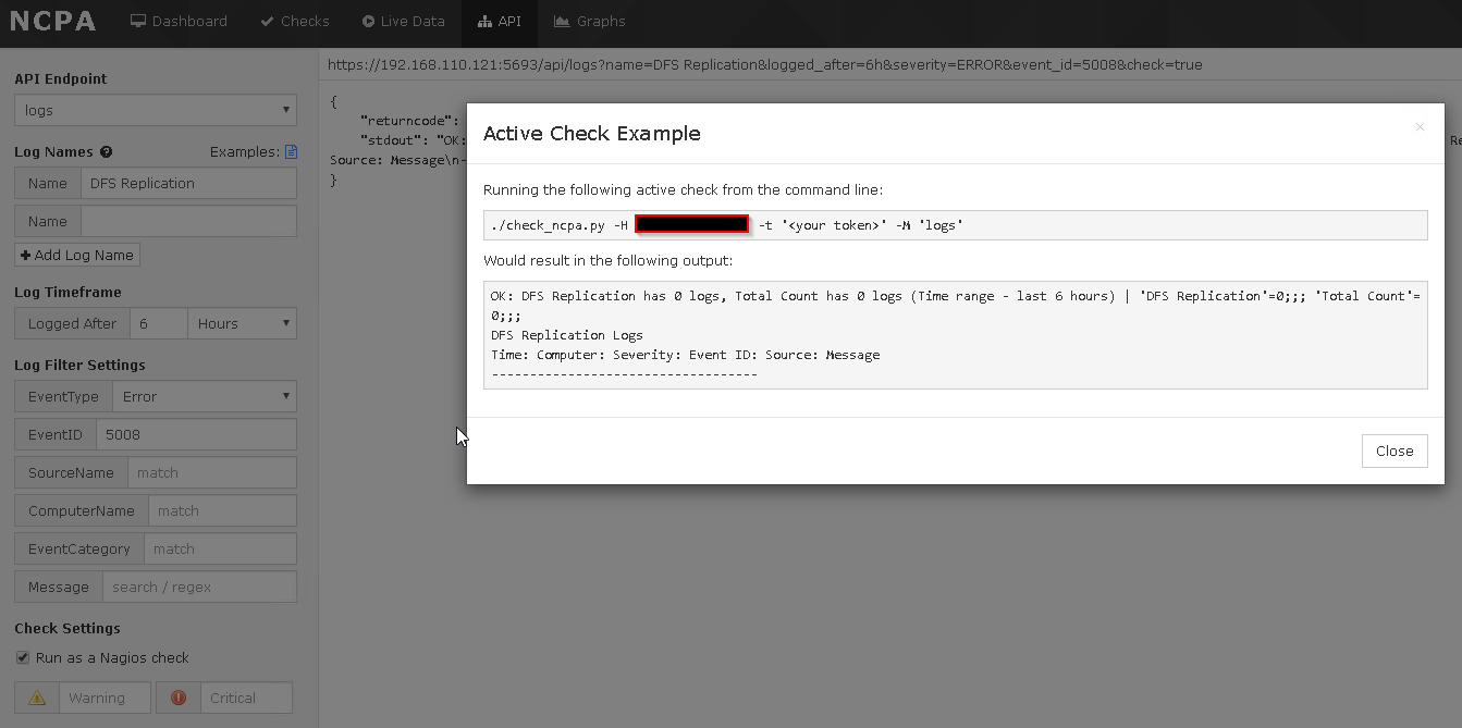Windows Logs check_ncpa.py output not complete · Issue #595 · NagiosEnterprises/ncpa · GitHub