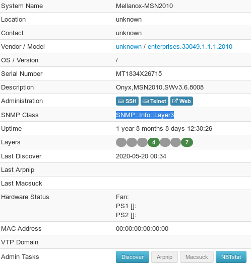 Add support for Mellanox · Issue #311 · netdisco/snmp-info · GitHub