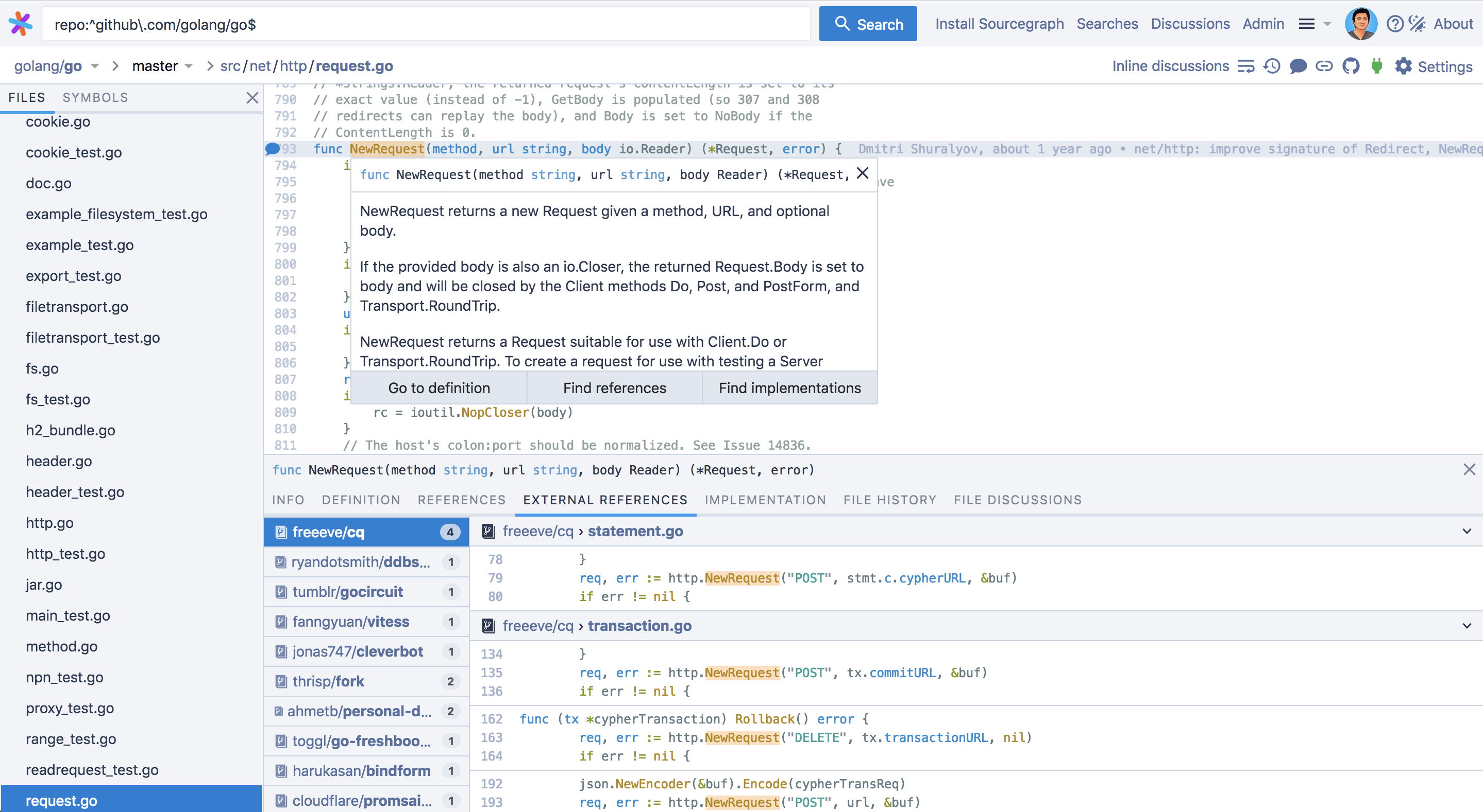 Tools Github Chromeextensions Sourcegraph · Issue 125 · Junxnone Xwiki · Github