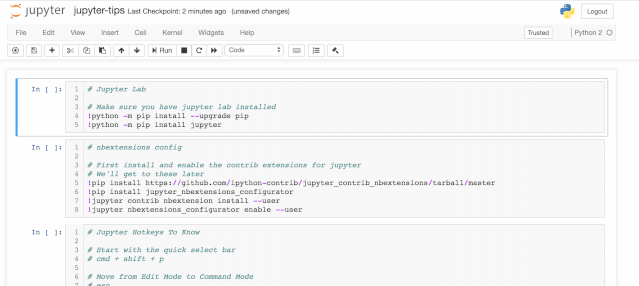 Tools Jupyter Extensions · Issue #71 · junxnone/xwiki · GitHub