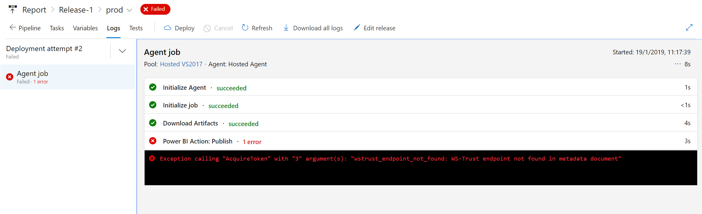 Publish PBIX: Error acquiring token · Issue #65 · maikvandergaag/msft-extensions · GitHub