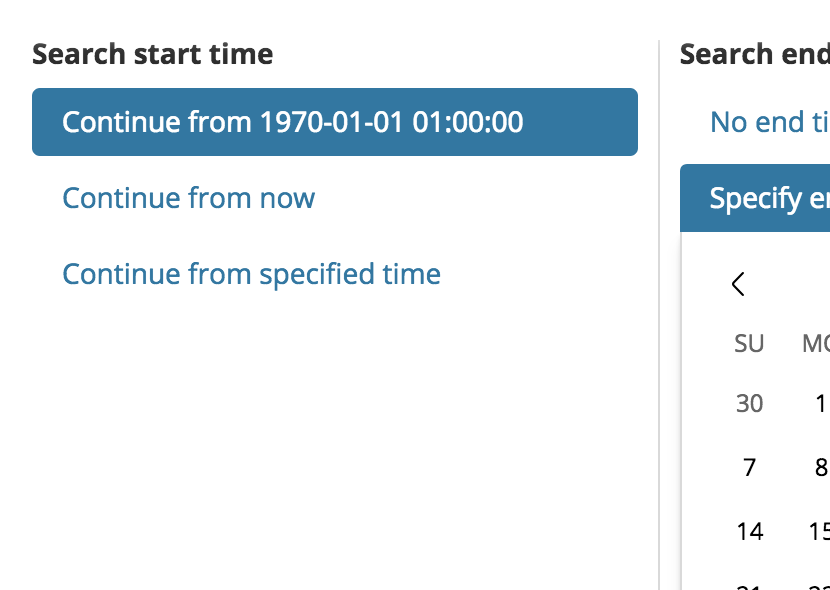[ML] Datafeed continue shows incorrect time · Issue #23700 · elastic/kibana · GitHub