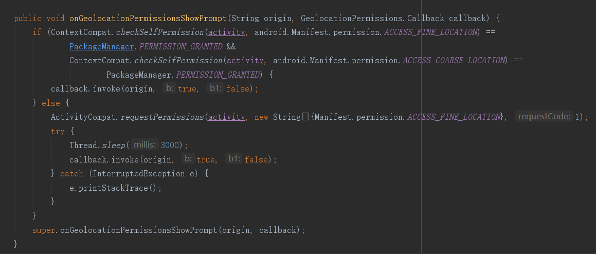 Permissions Location android · Issue #570 · fluttercommunity/flutter_webview_plugin · GitHub