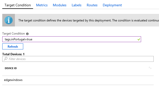 IoT Edge Deployments - not working with boolean Target Condition · Issue #299 · Azure/iotedge ...