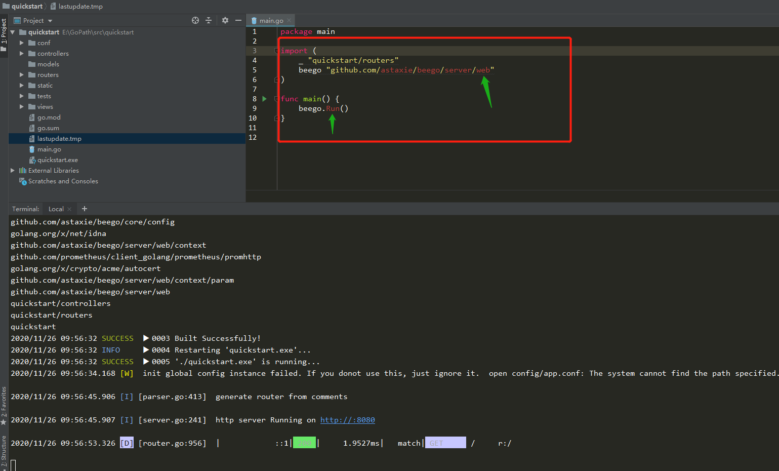 bee run · Issue #740 · beego/bee · GitHub