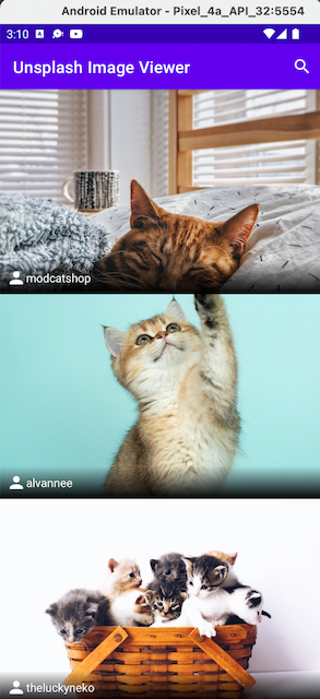 GitHub - AJMitchell21/Unsplash-Viewer