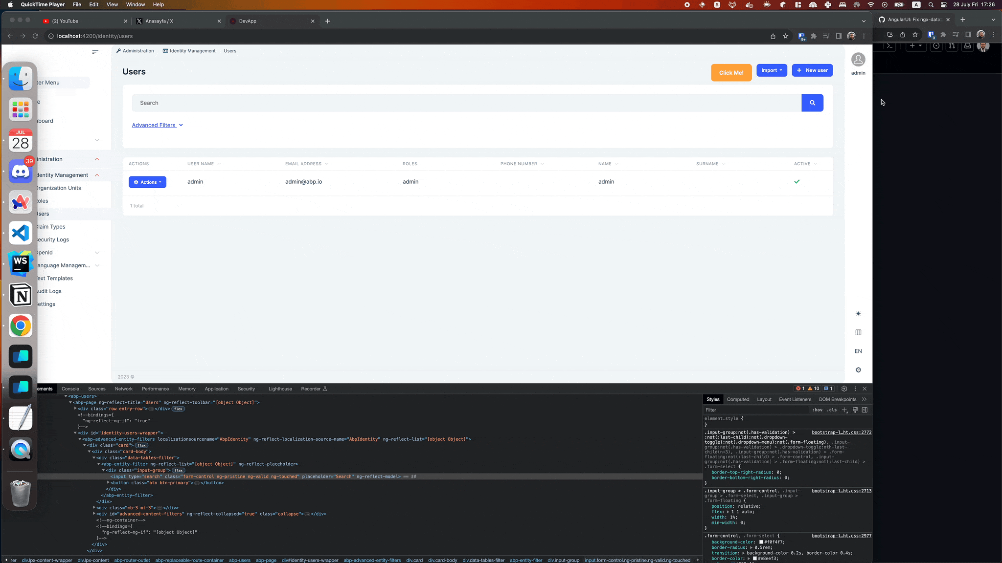 Angularui Fix Ngx Datatable Responsive Functionality When Full Screen · Issue 16851