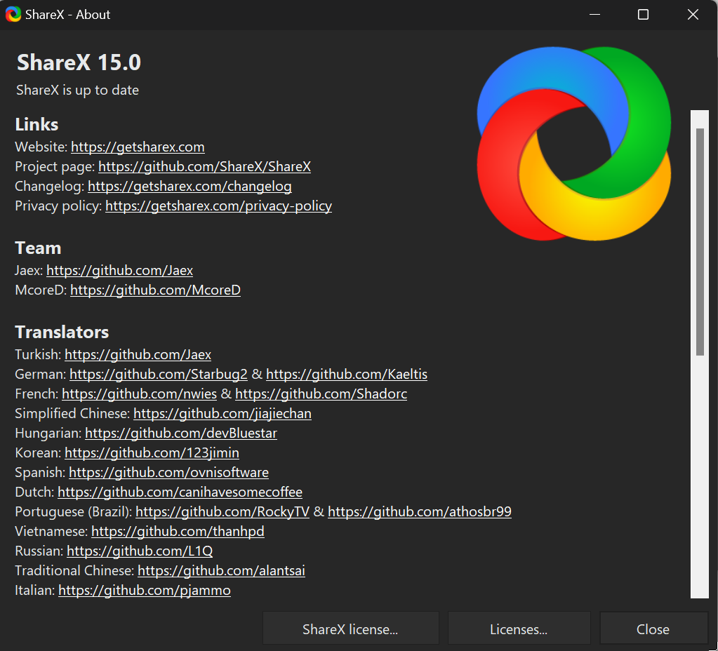 Context Menu -> Image History from System Tray Icon Shows an Unhandled Application Error · Issue ...