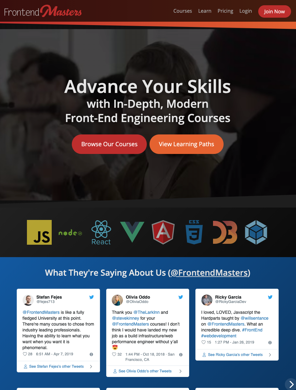 Improve above the fold design · Issue #114 · bitovi/academy · GitHub