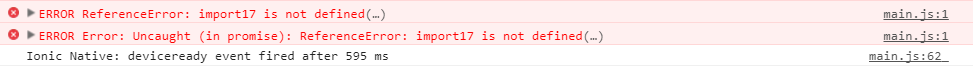 import17 is not defined · Issue #1205 · ionic-team/ionic-app-scripts · GitHub