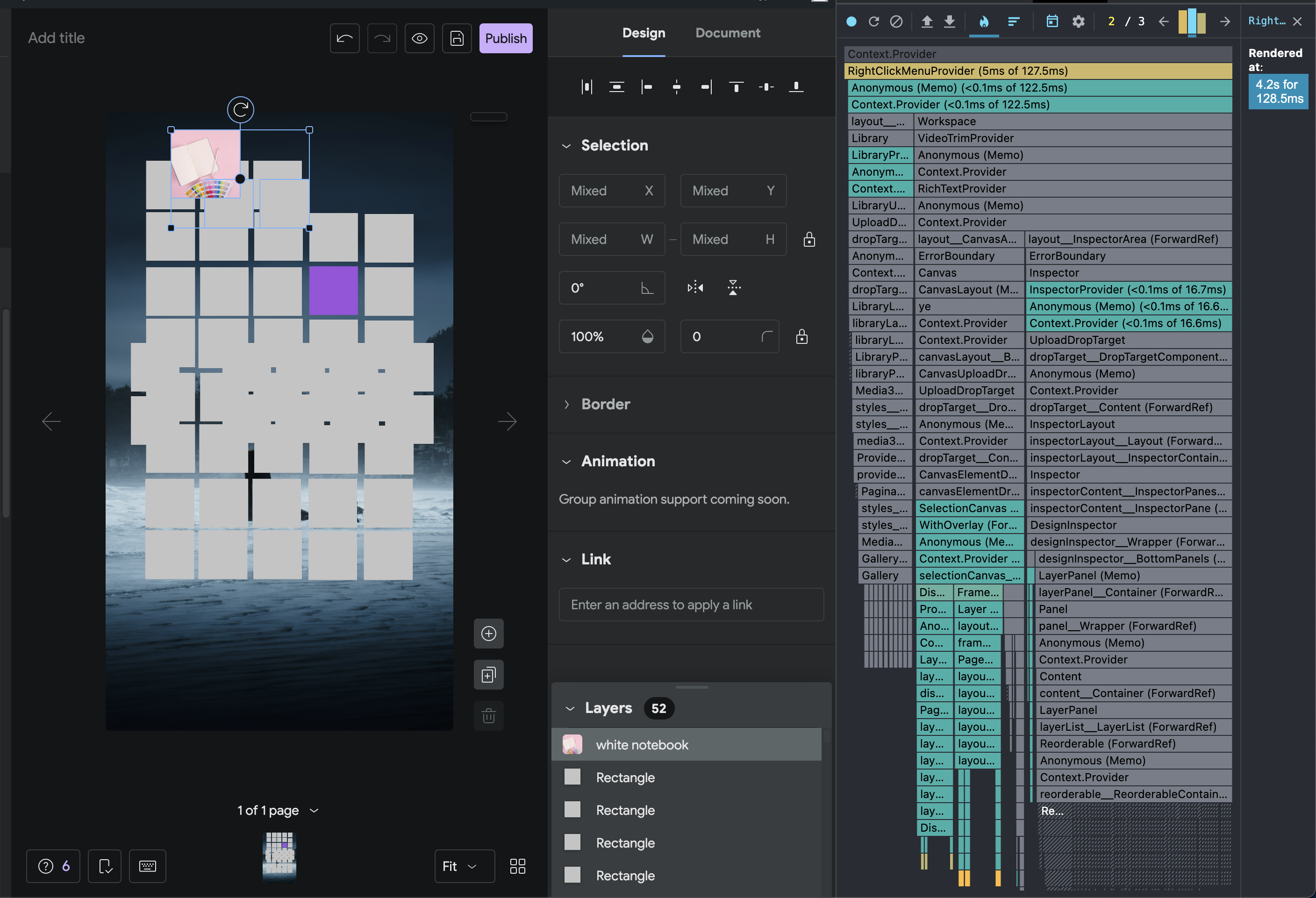 Performance Audit: right click provider/components · Issue #10244 · GoogleForCreators/web ...