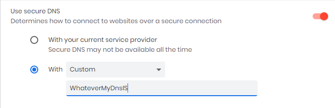 Sync DNS selection · Issue #27983 · brave/brave-browser · GitHub
