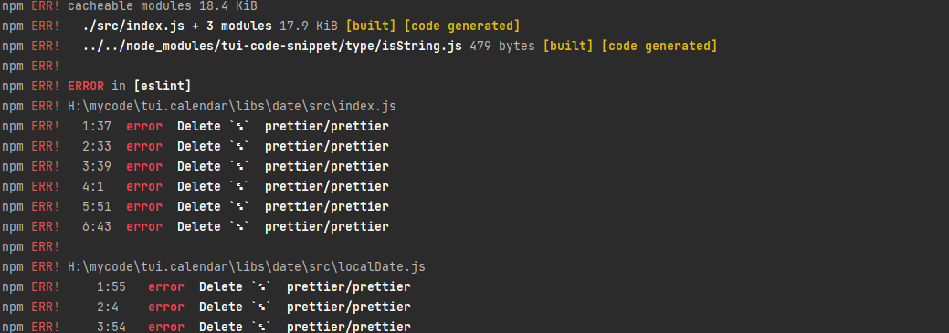 npm install error · Issue #1415 · nhn/tui.calendar · GitHub