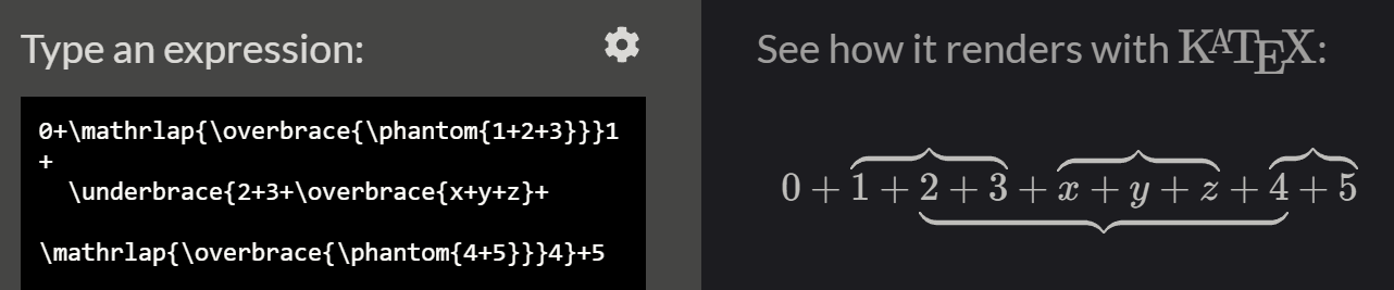 Support For Lefteqn Or Moveleft · Issue 3772 · Katex Katex · Github