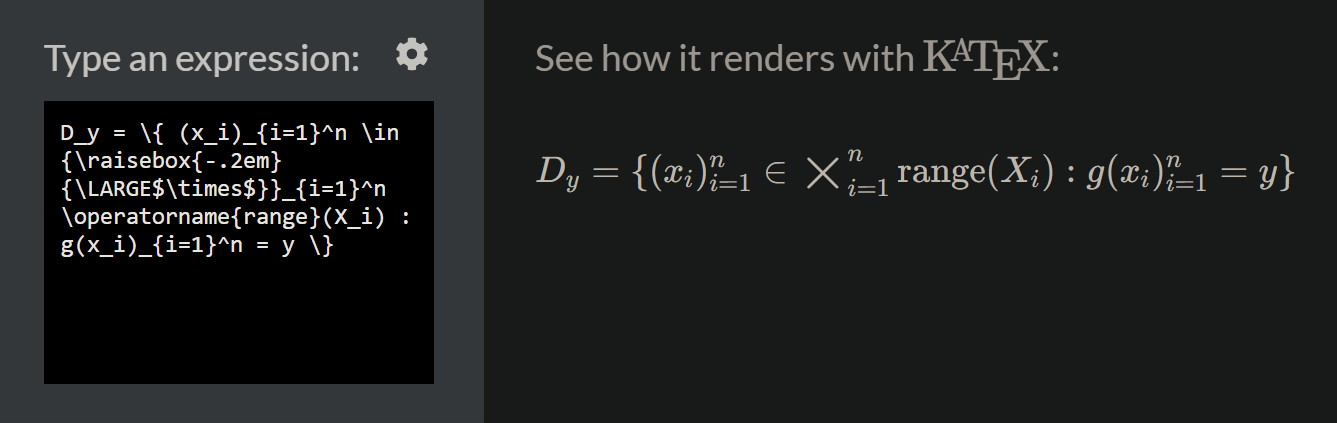 No variadic cartesian product symbol · Issue #3890 · KaTeX/KaTeX · GitHub