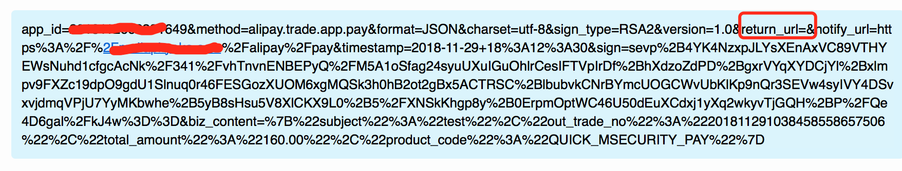 支付宝app支付失败,return_url的问题 · Issue #196 · yansongda/pay · GitHub