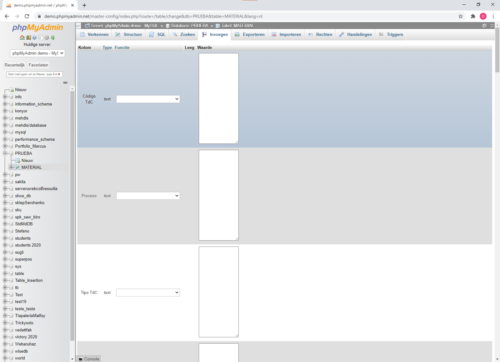 Field size for text input · Issue #16803 · phpmyadmin/phpmyadmin · GitHub