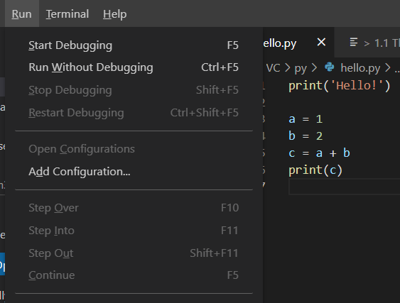 Enable Step Into / Over before debugging has started · Issue #132000 ...
