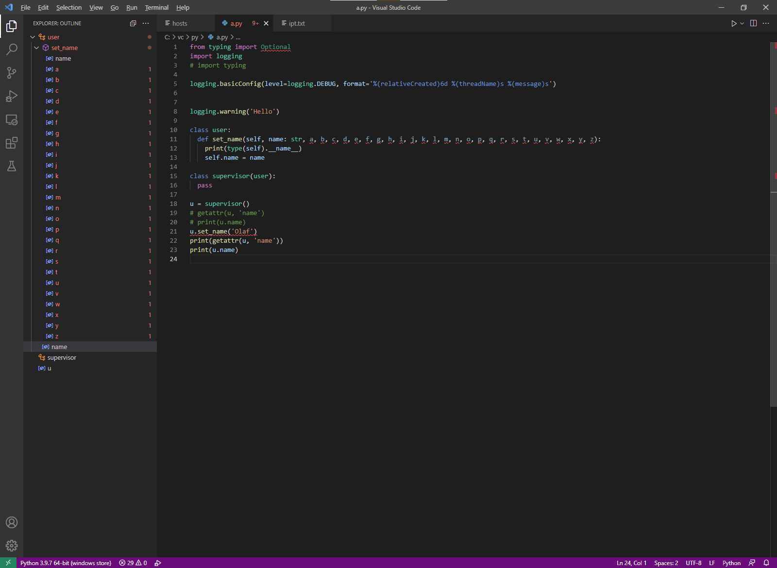 Option to exclude function arguments from outline · Issue #133834 ...