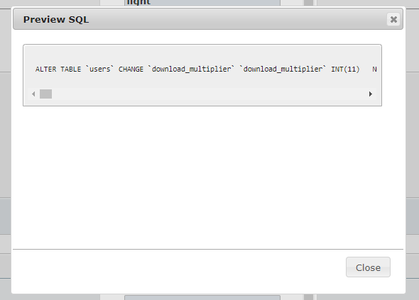 Improve Preview window · Issue #14733 · phpmyadmin/phpmyadmin · GitHub