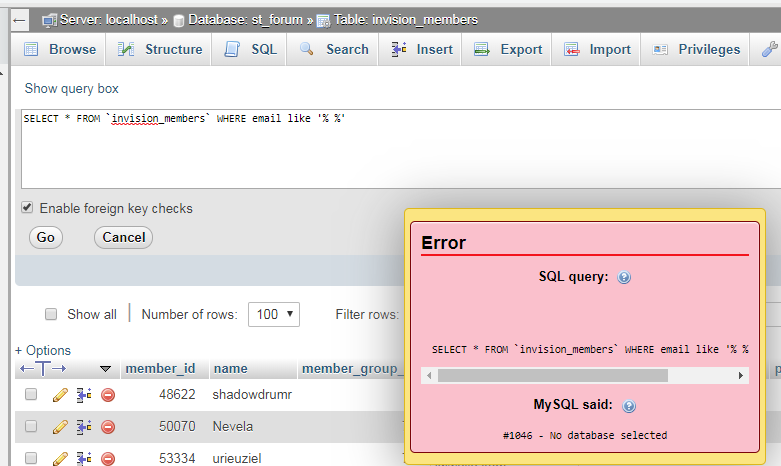 phpMyAdmin is not fully compatible with a custom argument separator · Issue #14969 · phpmyadmin ...