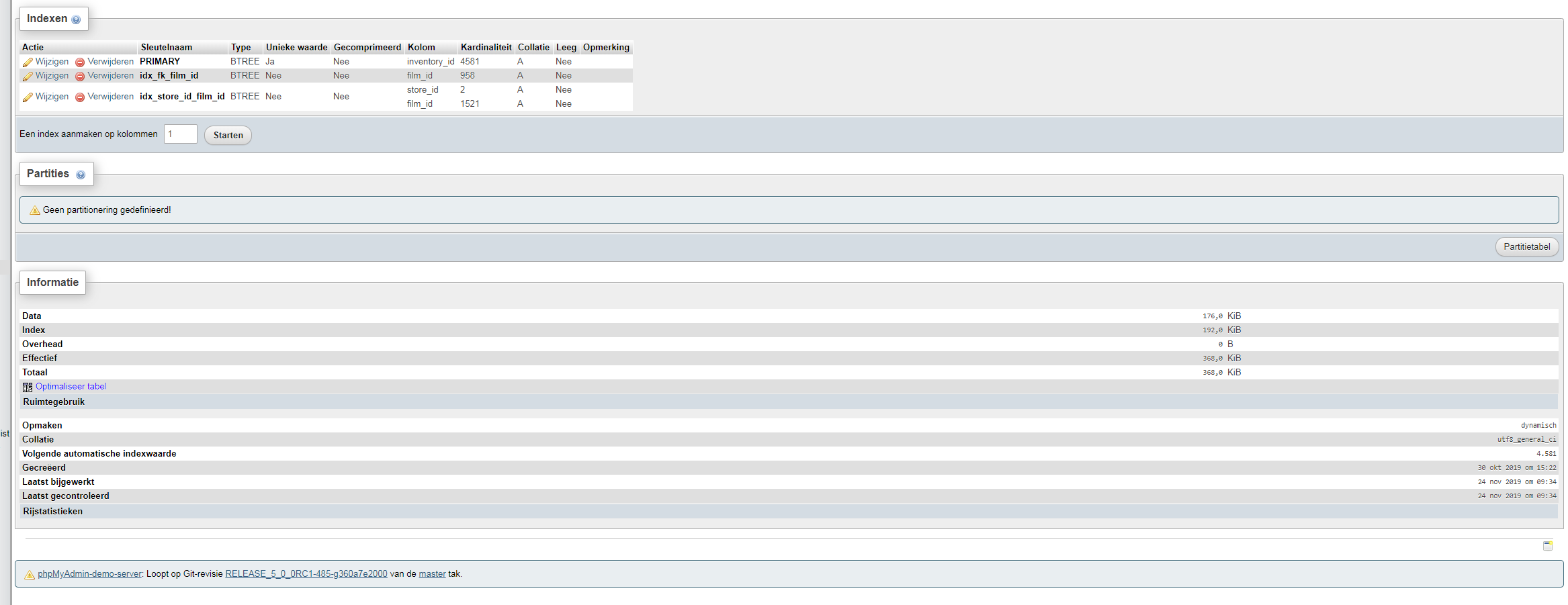 Layout issue @ Table structure · Issue #15588 · phpmyadmin/phpmyadmin · GitHub