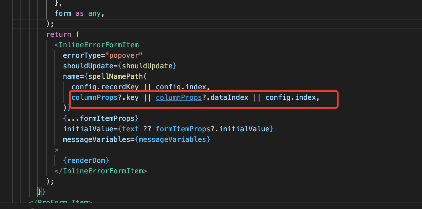🐛[BUG]ProTable Columns dataIndex重复导致request调用错误 · Issue #3658 · ant-design/pro-components · GitHub