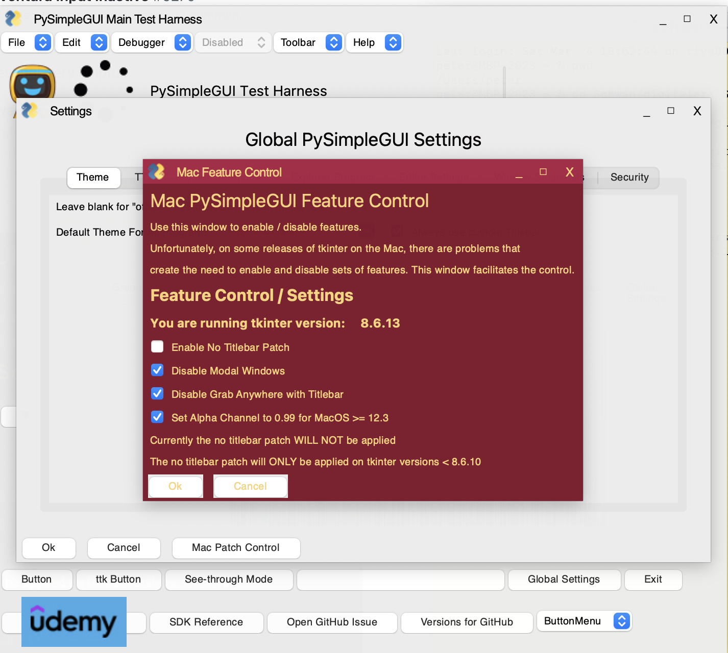 [Bug] Mac Ventura input inactive · Issue #6270 · PySimpleGUI/PySimpleGUI · GitHub