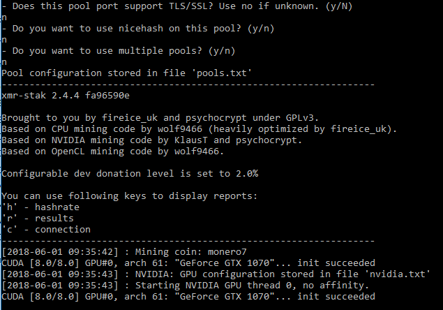Miner closes after start with no errors · Issue #1611 · fireice-uk/xmr-stak · GitHub