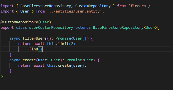 Error: Firestore must be initialized first - on using customRepository · Issue #323 · wovalle ...