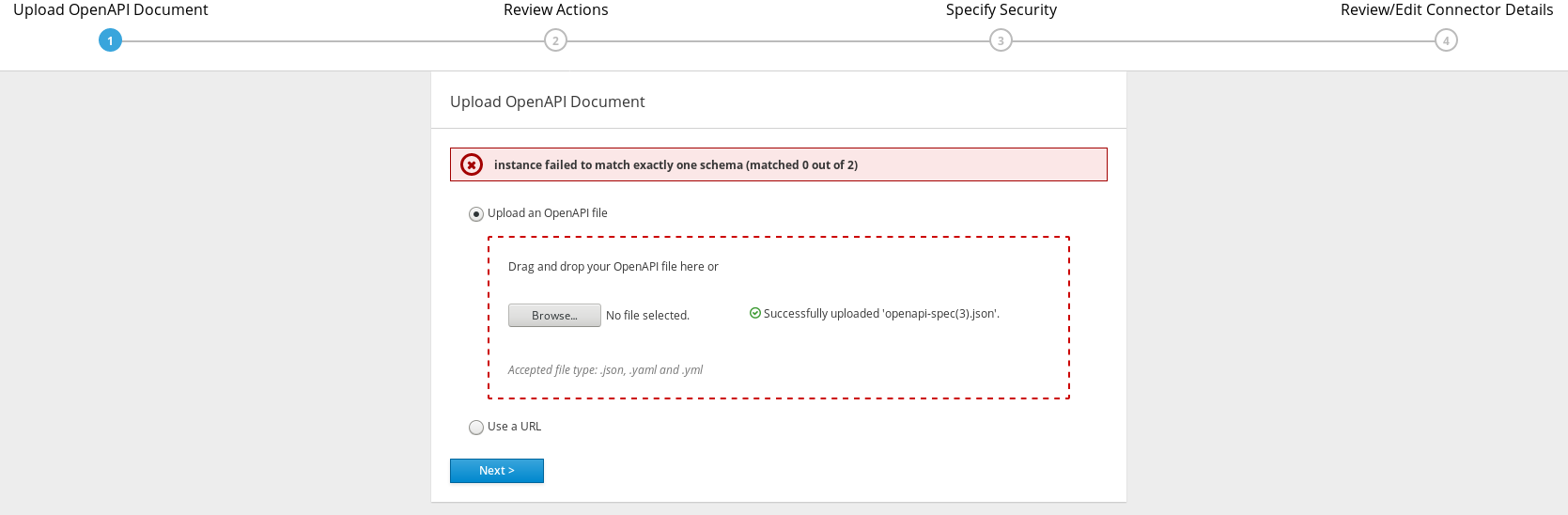 API Connector does not save any change with warnings · Issue #4910 · syndesisio/syndesis · GitHub