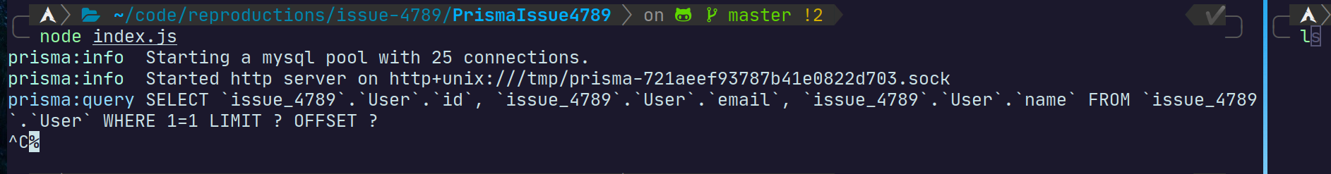 Environmental variables conflict · Issue #4789 · prisma/prisma · GitHub