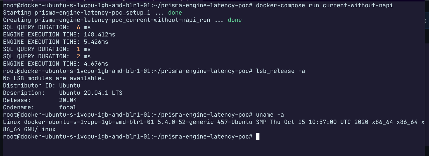 Significant Engine IPC latency on Docker (Alpine Linux and Debian). · Issue #6906 · prisma ...