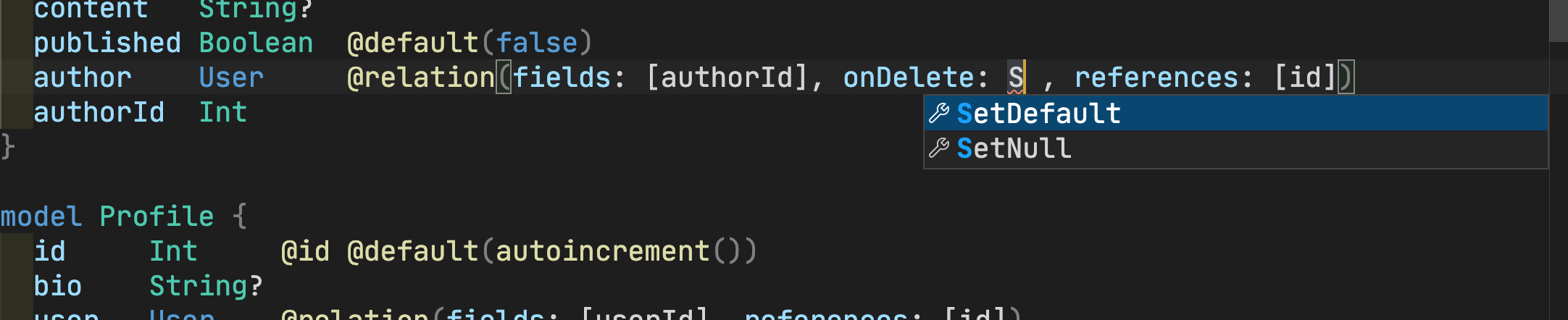 referentialActions: No auto complete for available actions · Issue #818 ...